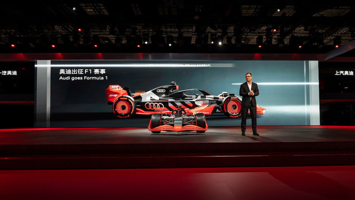 Audi onthult nieuwe F1-bolide - Business AM