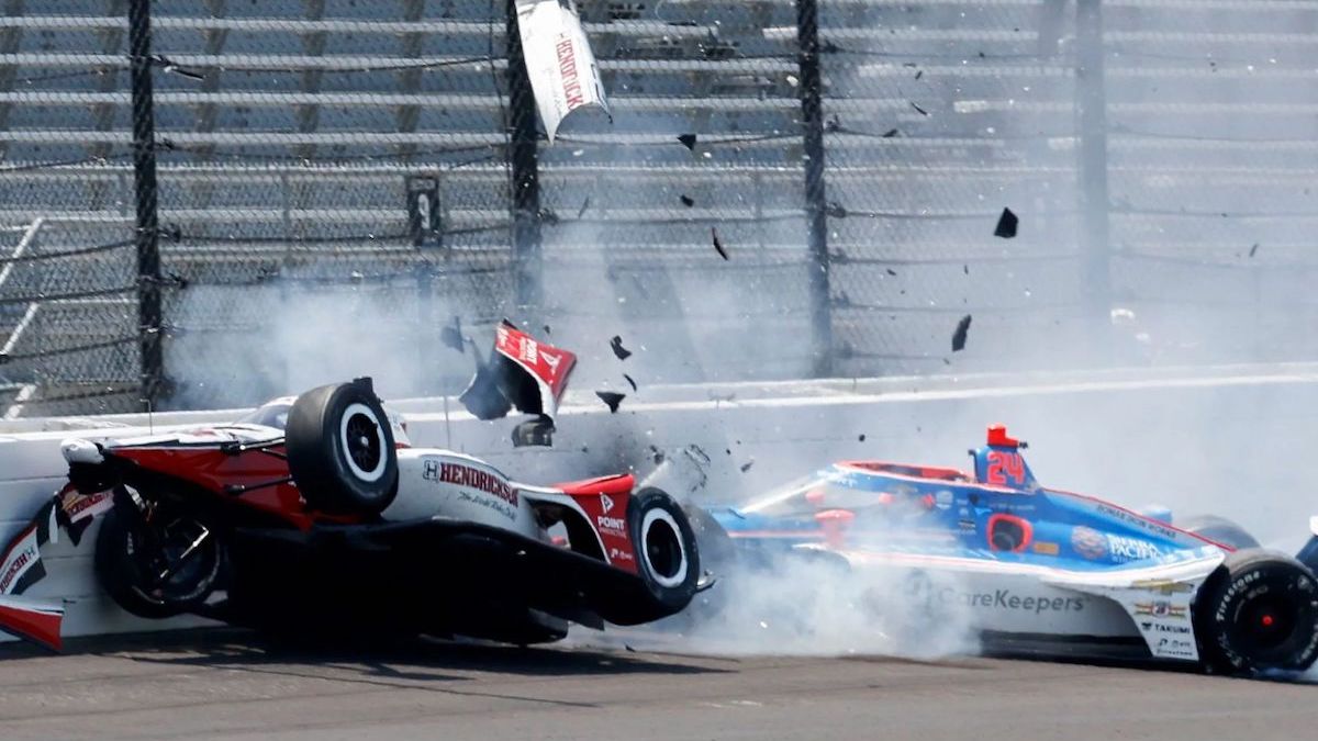Hallucinante crash in Indy 500 (VIDEO) | Gocar.be