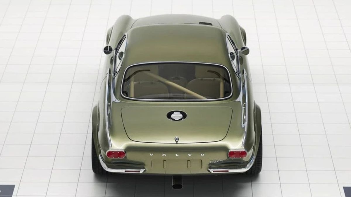 Volvo P1800 Cyan GT: de gedroomde restomod | Gocar.be